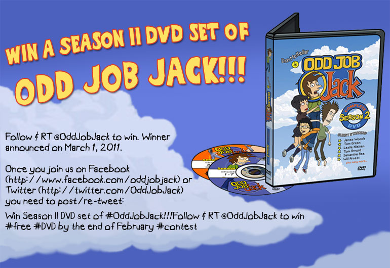 ODD JOB JACK - Now on Hulu - Contests